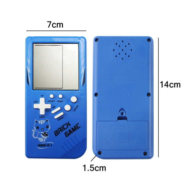 Large Screen Retro Children Handheld Game Console(Blue) – steams360 store